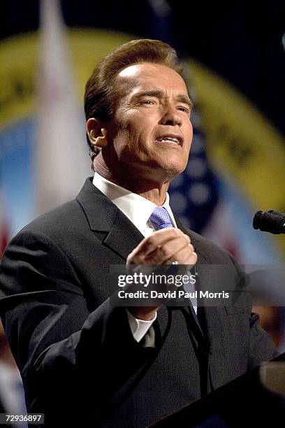 96 Arnold Schwarzenegger Is Inaugurated For A Second Term As Governor