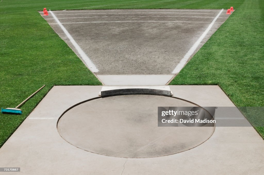Shot Put Ring High-Res Stock Photo - Getty Images Shot Put Ring High-Res Stock Photo - Getty Images