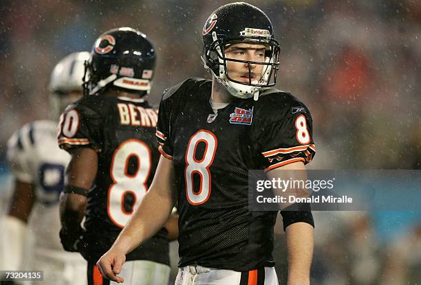 Rex Grossman Super Bowl Photos And Premium High Res Pictures Getty Images