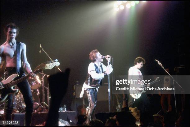 Sid Vicious Johnny Rotten Steve Jones Paul Cook Photos And Premium High