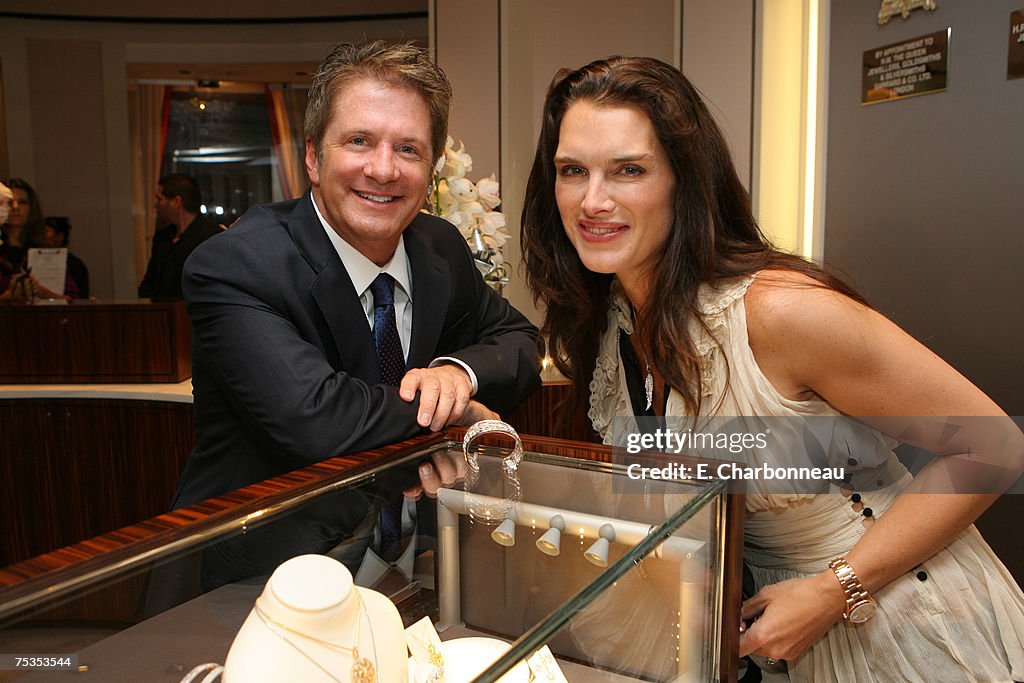 Garrard's Robert Procop and Brooke Shields at The Garrard Jewelry ... Garrard's Robert Procop and Brooke Shields at The Garrard Jewelry ...