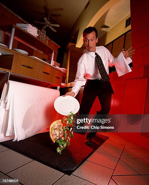 Waiter Falling Photos And Premium High Res Pictures Getty Images