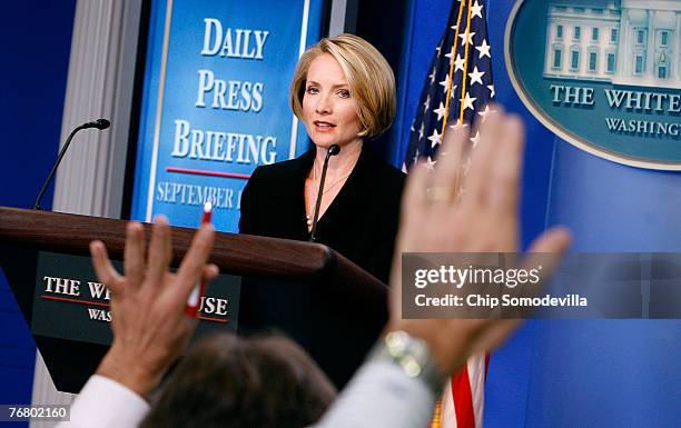 13 Dana Perino Holds First Briefing As White House Press Secretary ... 13 Dana Perino Holds First Briefing As White House Press Secretary ...