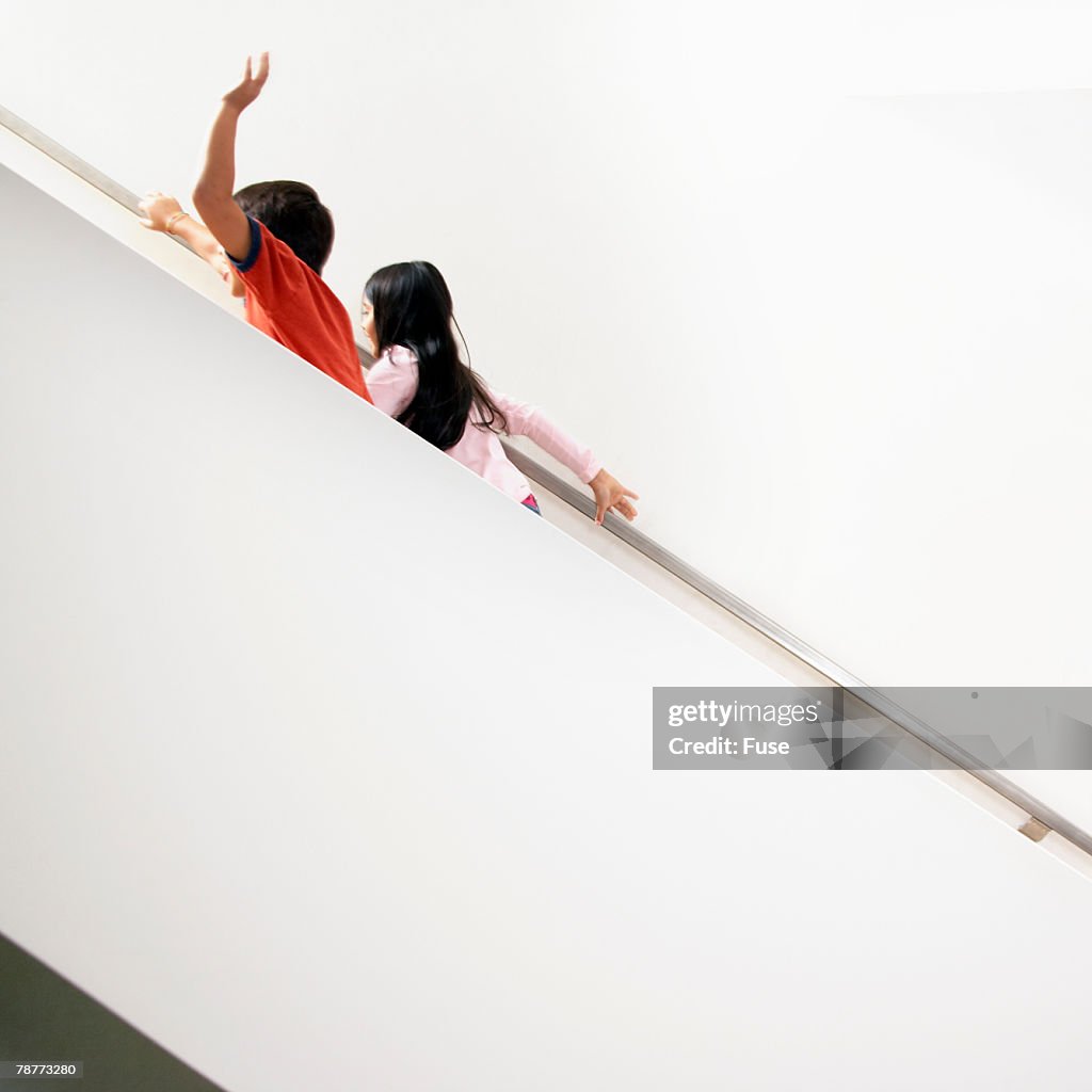 Children Running Up Stairs High-Res Stock Photo - Getty Images Children Running Up Stairs High-Res Stock Photo - Getty Images