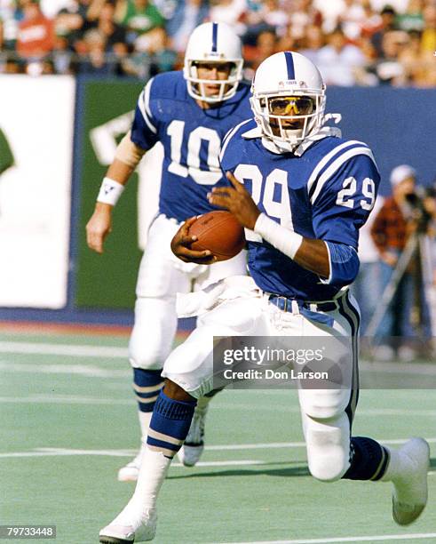 Eric Dickerson Jets Photos And Premium High Res Pictures Getty Images