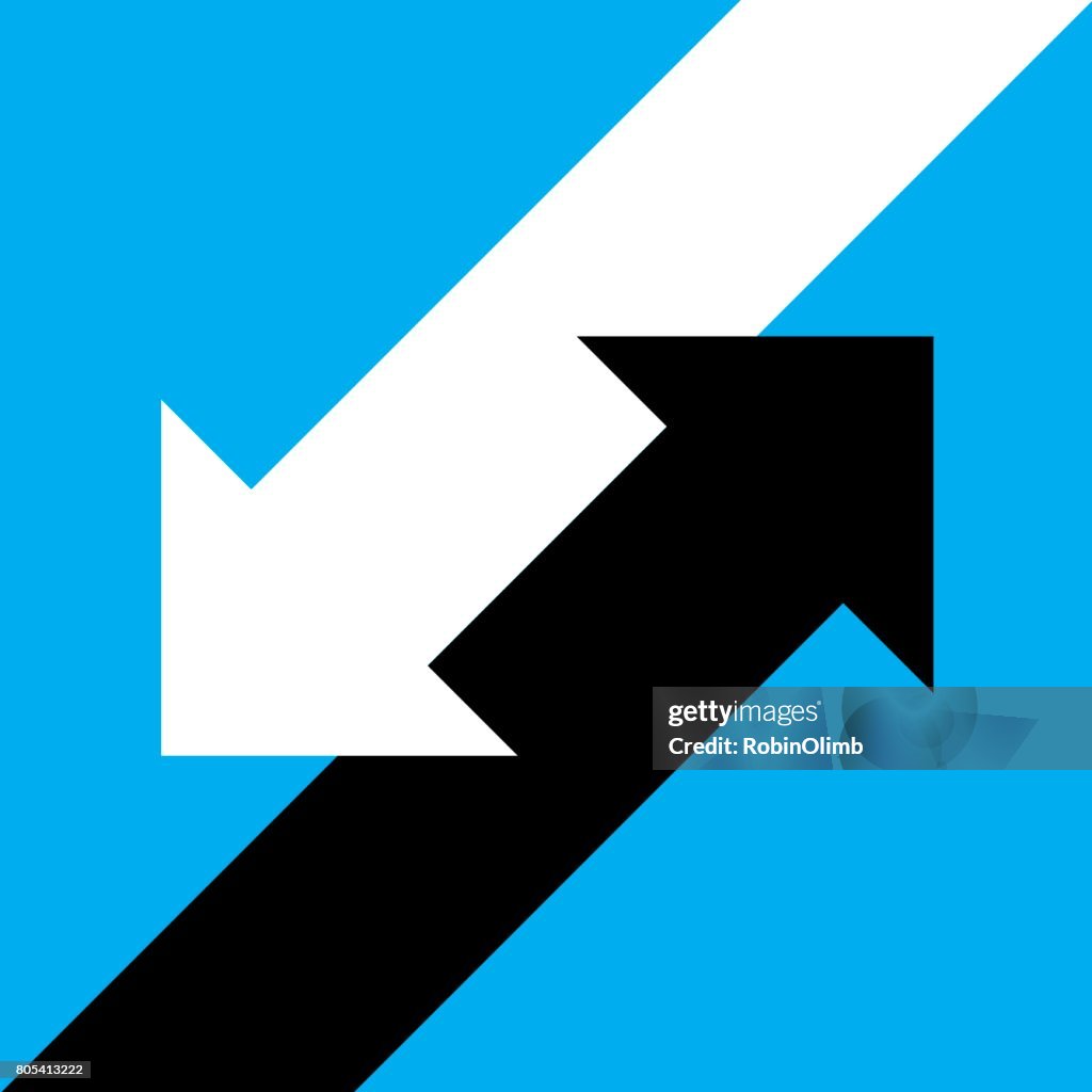 Angled Arrow Icon High-Res Vector Graphic - Getty Images Angled Arrow Icon High-Res Vector Graphic - Getty Images