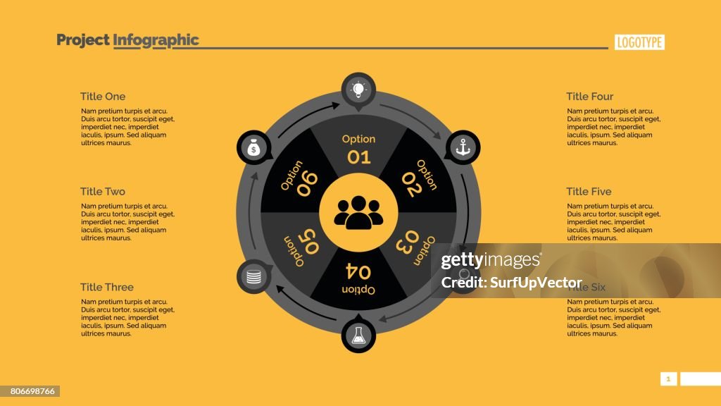 Six Options Cycle Slide Template High-Res Vector Graphic - Getty Images Six Options Cycle Slide Template High-Res Vector Graphic - Getty Images