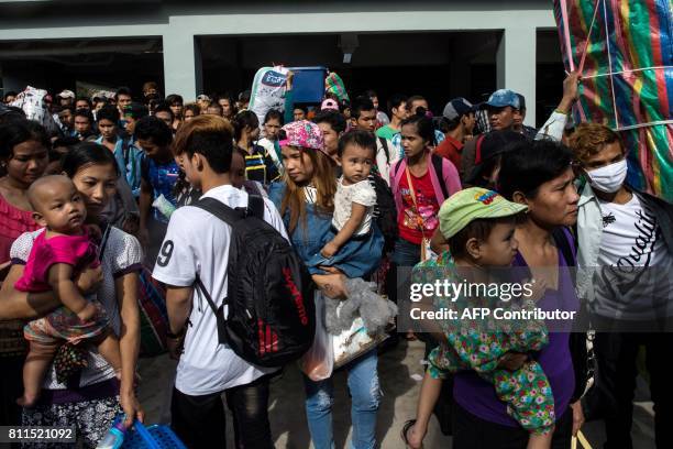 Migrant Workers Thailand Photos And Premium High Res Pictures Getty