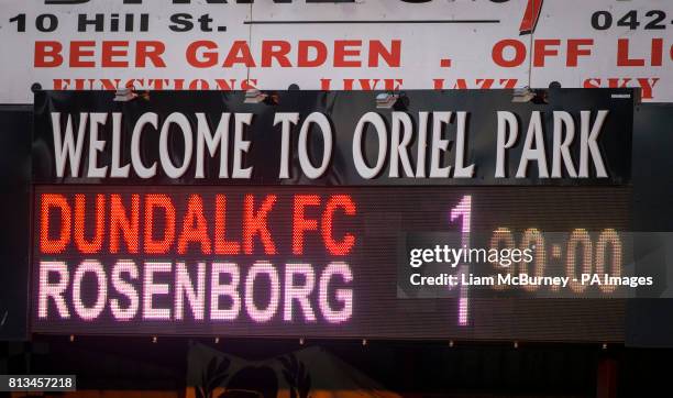 57 Dundalk V Rosenborg Uefa Champions League Second Qualifying Round