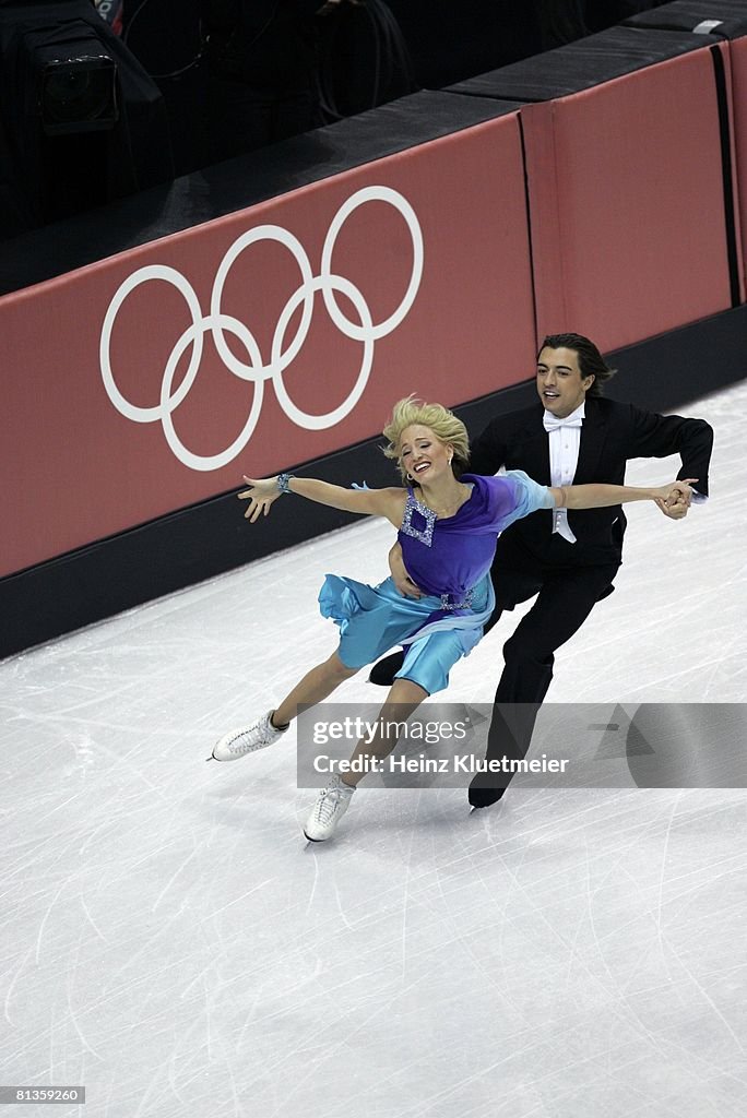 Winter Olympics, Azerbaijan Kristin Fraser and Igor Lukanin in action ... Winter Olympics, Azerbaijan Kristin Fraser and Igor Lukanin in action ...