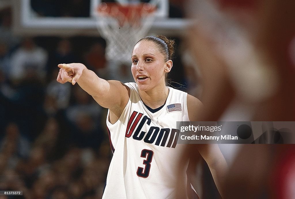 Closeup Of Uconns Diana Taurasi During Game Vs Rutgers Hartford Ct