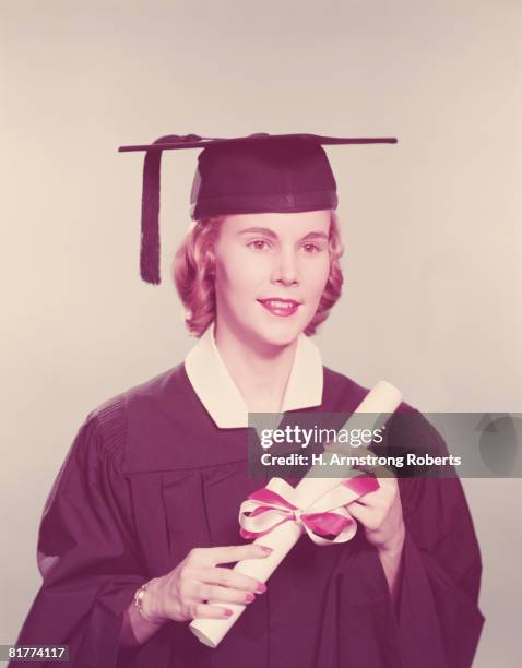 Vintage Graduation Photo Fotografías E Imágenes De Stock Getty Images