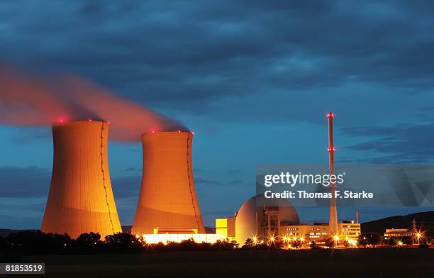 Grohnde Nuclear Power Plant Photos and Premium High Res Pictures ... Grohnde Nuclear Power Plant Photos and Premium High Res Pictures ...