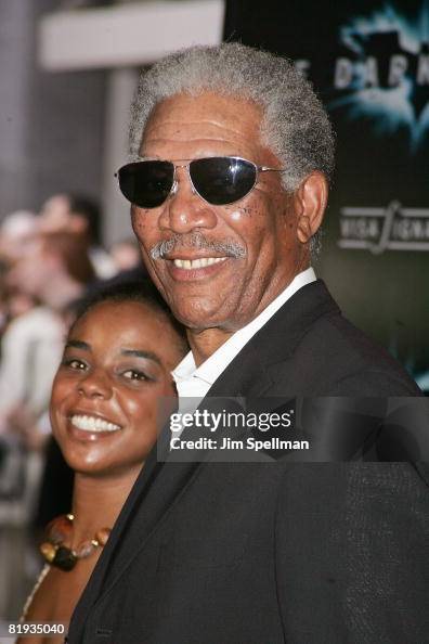 Actor Morgan Freeman And His Granddaughter Attend The Premiere Of News Photo Getty Images