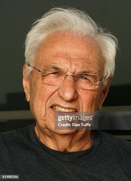 Frank Gehry Poses For A Photo In His Office In Los Angeles News Photo Getty Images