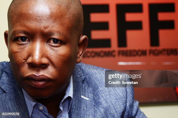 36 Close Up With Economic Freedom Fighters Leader Julius Malema In