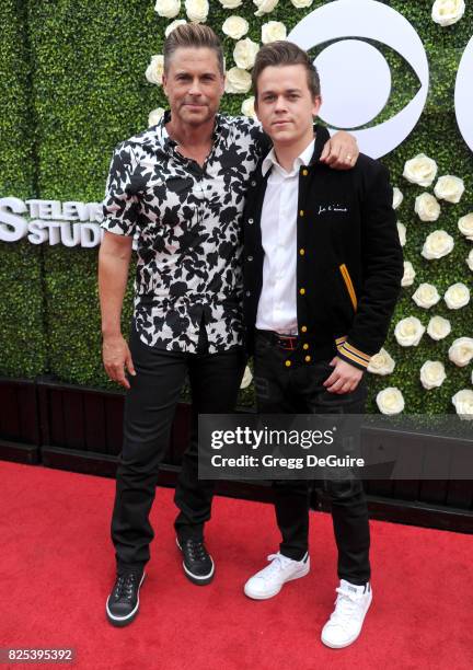 Rob Lowe Son Photos And Premium High Res Pictures Getty Images