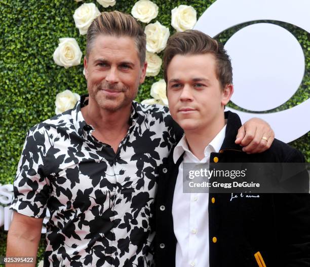 Rob Lowe Son Photos And Premium High Res Pictures Getty Images