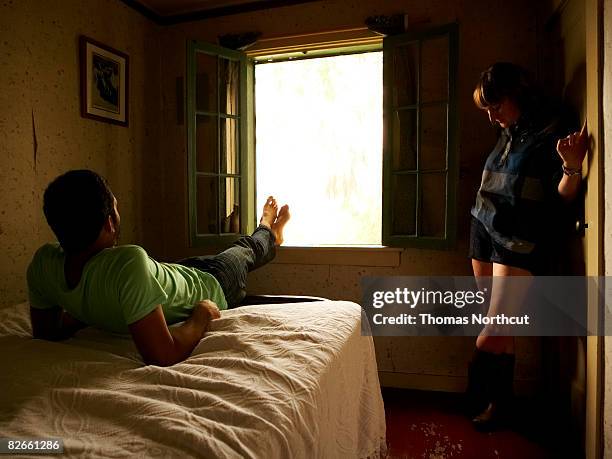 Couple In Cabin Bed Photos And Premium High Res Pictures Getty Images