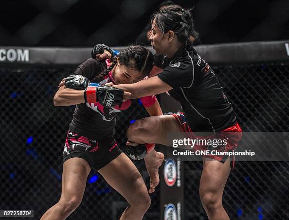 Jomary Torres stuns Rika Ishige with her striking during ONE... Photo d ... Jomary Torres stuns Rika Ishige with her striking during ONE... Photo d ...