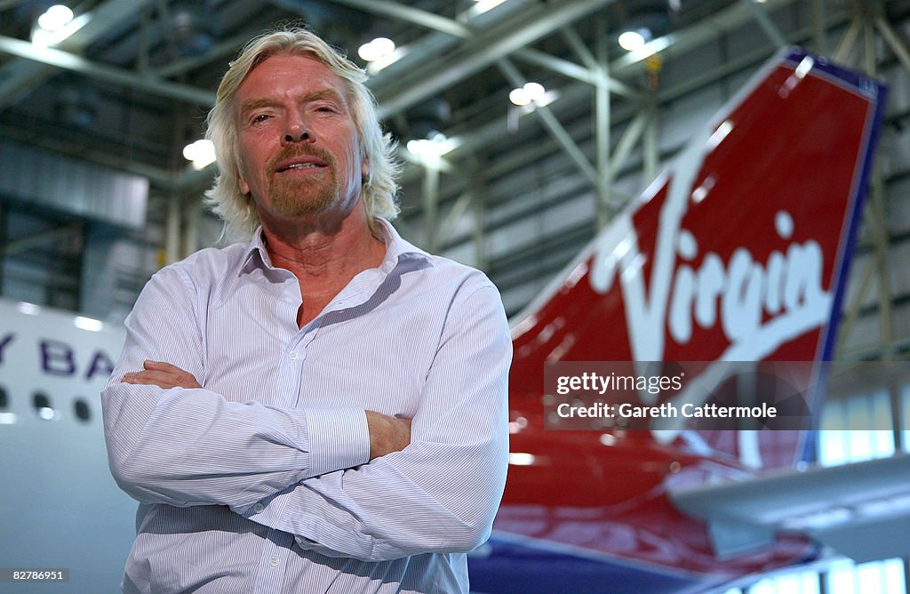 Virgin Atlantic President Sir Richard Branson Speaks Out Against The