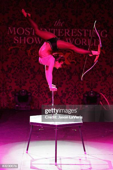 Performer Lilia Stepanova Onstage At The Most Interesting Show In News Photo Getty Images