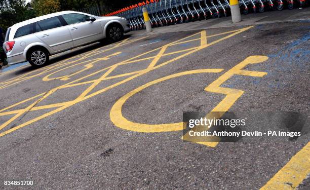 288 Disabled Parking Spaces Stock Photos, High-Res Pictures, and Images ... 288 Disabled Parking Spaces Stock Photos, High-Res Pictures, and Images ...