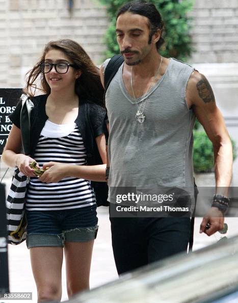 Madonnas Daughter Lourdes Leon Walks With Her Father Carlos Leon On News Photo Getty Images