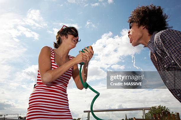 Squirting In Mouth Stock Fotos Und Bilder Getty Images