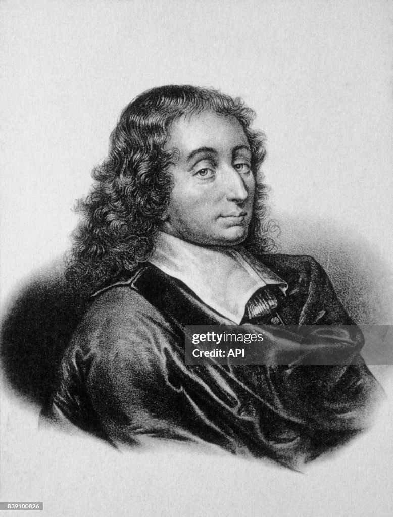 Portrait Du Philosophe Blaise Pascal News Photo Getty Images