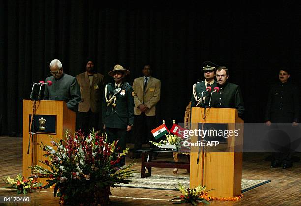 Swearing In Ceremony Of Jammu And Kashmir Ministers Photos And Premium