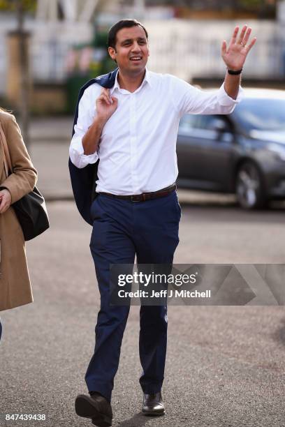 The Scottish Labour Leadership Contender Anas Sarwar Launches Campaign