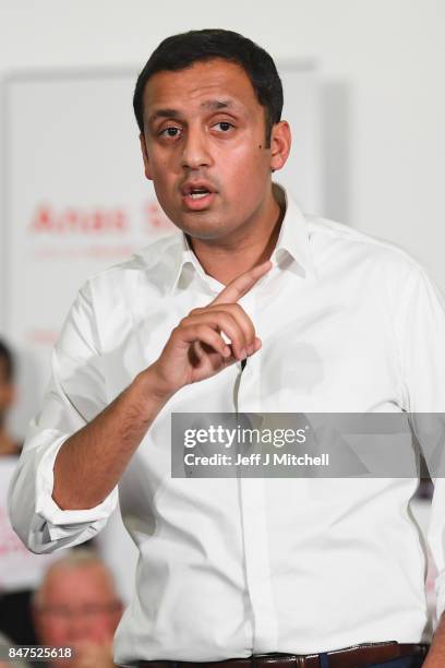 The Scottish Labour Leadership Contender Anas Sarwar Launches Campaign