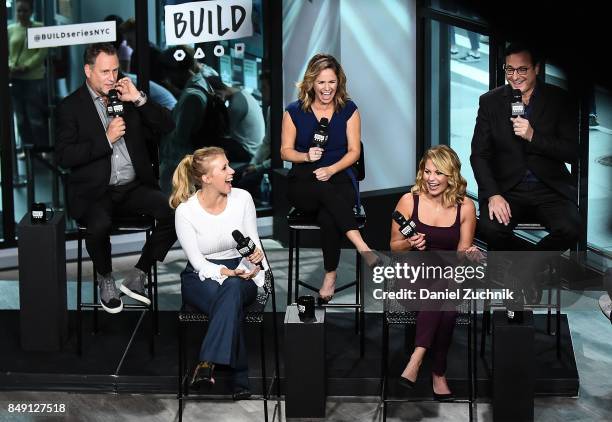 Build Presents Bob Saget Candace Cameron Bure Jodi Sweetin Andrea