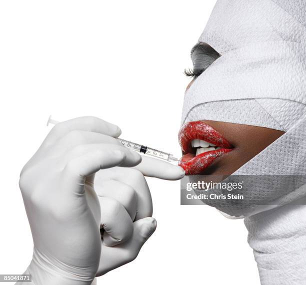 Plastic Surgery Bandages Photos And Premium High Res Pictures Getty Images