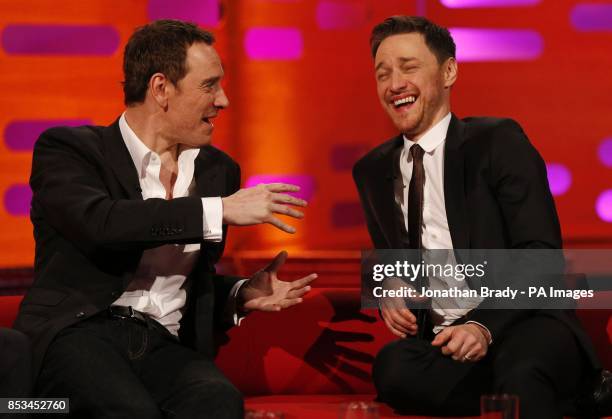 39 The Graham Norton Show Michael Fassbender Photos And High Res Pictures Getty Images