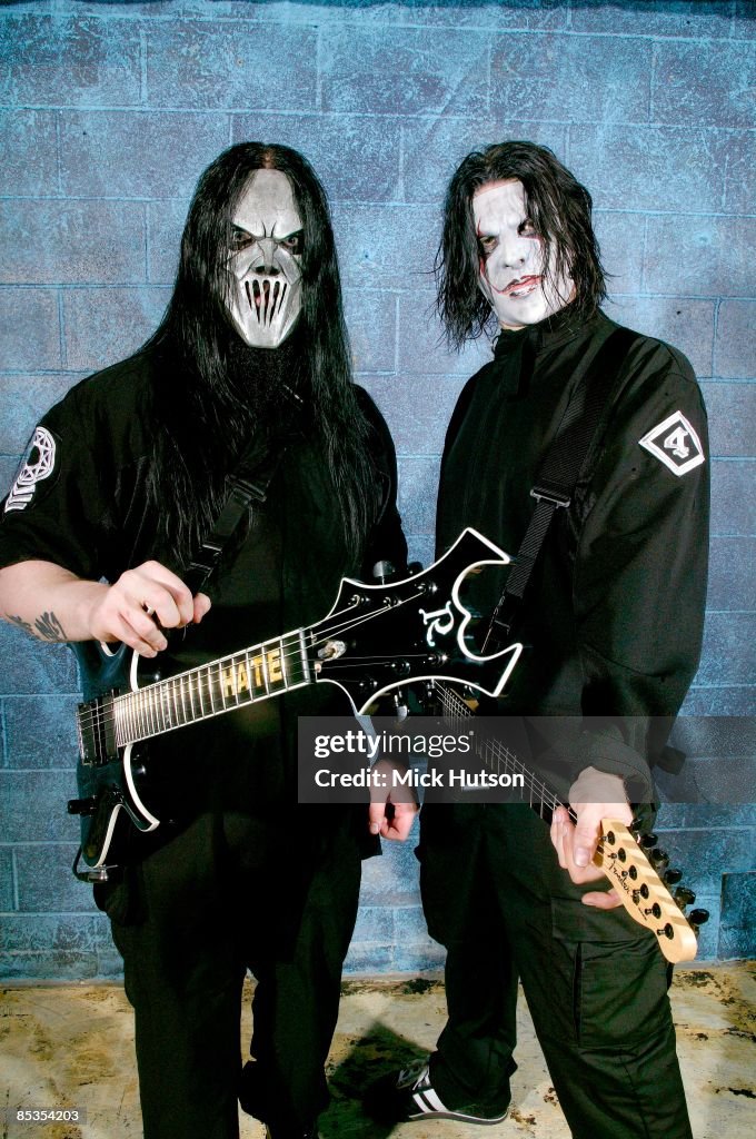 Photo Of Slipknot And Mick Thomson And James Root L R Mick Thomson News Photo Getty Images