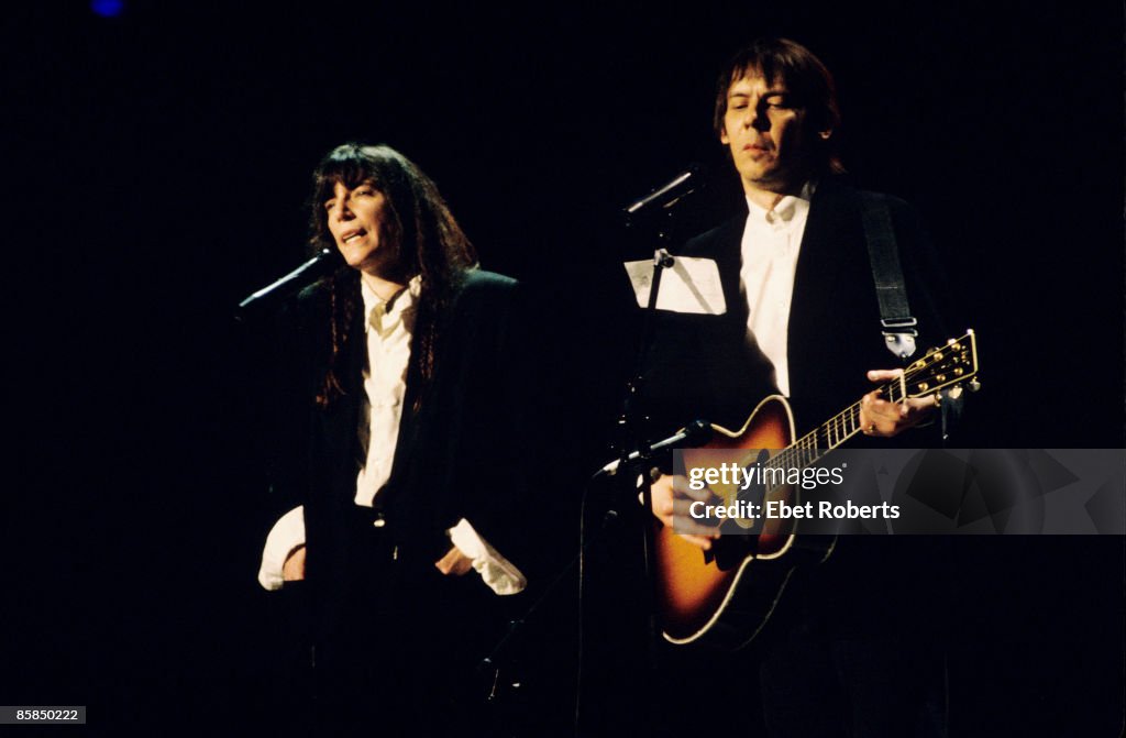 Patti Smith And Fred Sonic Smith With Fred Sonic Smith Performing
