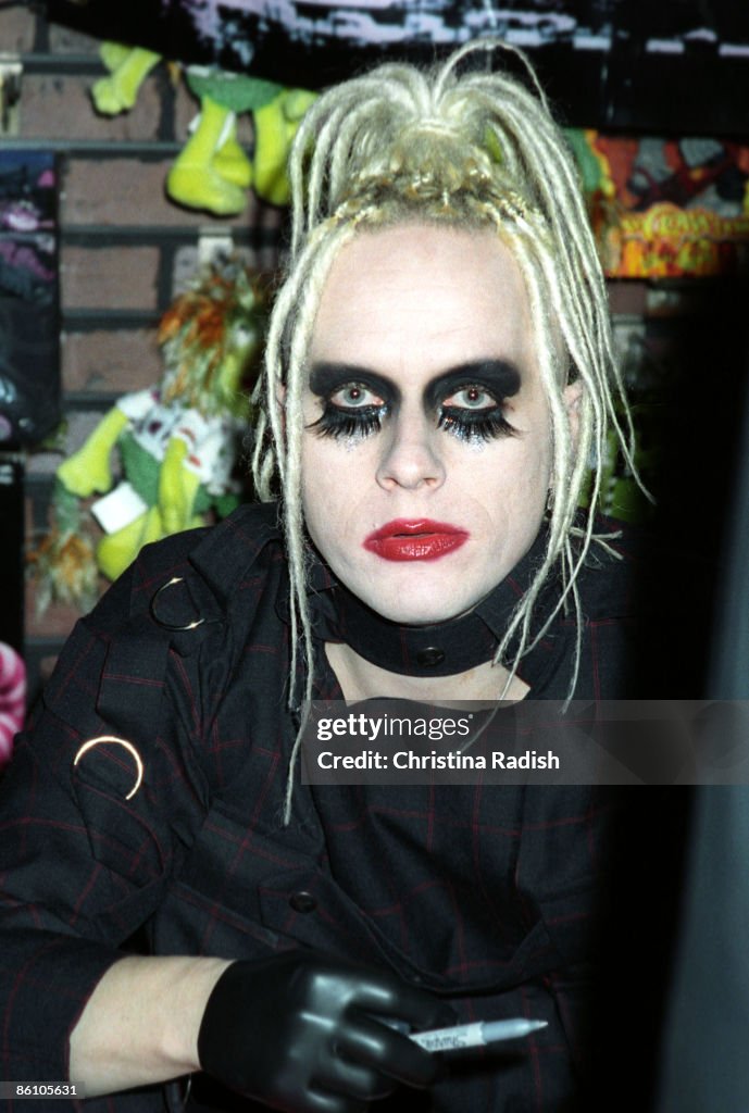 Exclusive Marilyn Manson Guitarist Tim Skold At An In Store News Photo Getty Images