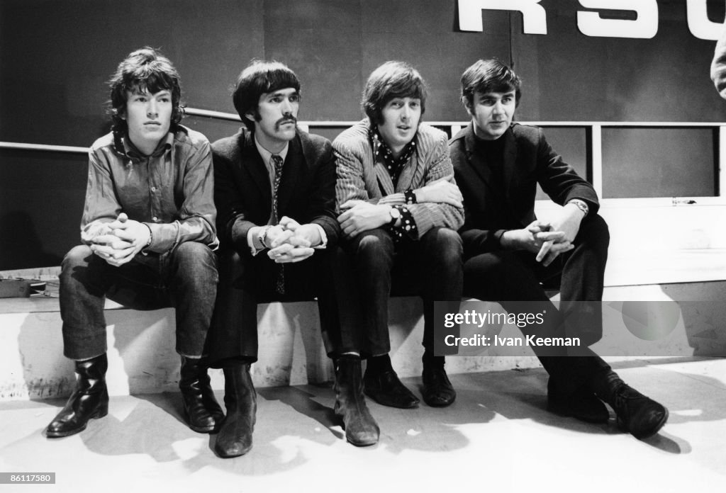 English Band The Spencer Davis Group Posed On The Set Of Associated