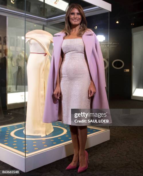 Melania Trump Inaugural Ball Photos And Premium High Res Pictures