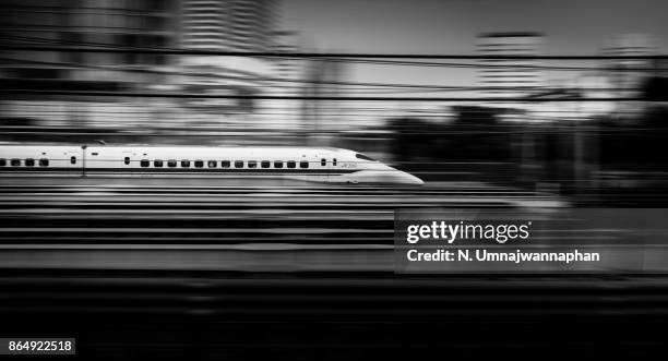 Bullet Train Black And White Photos And Premium High Res Pictures Getty Images