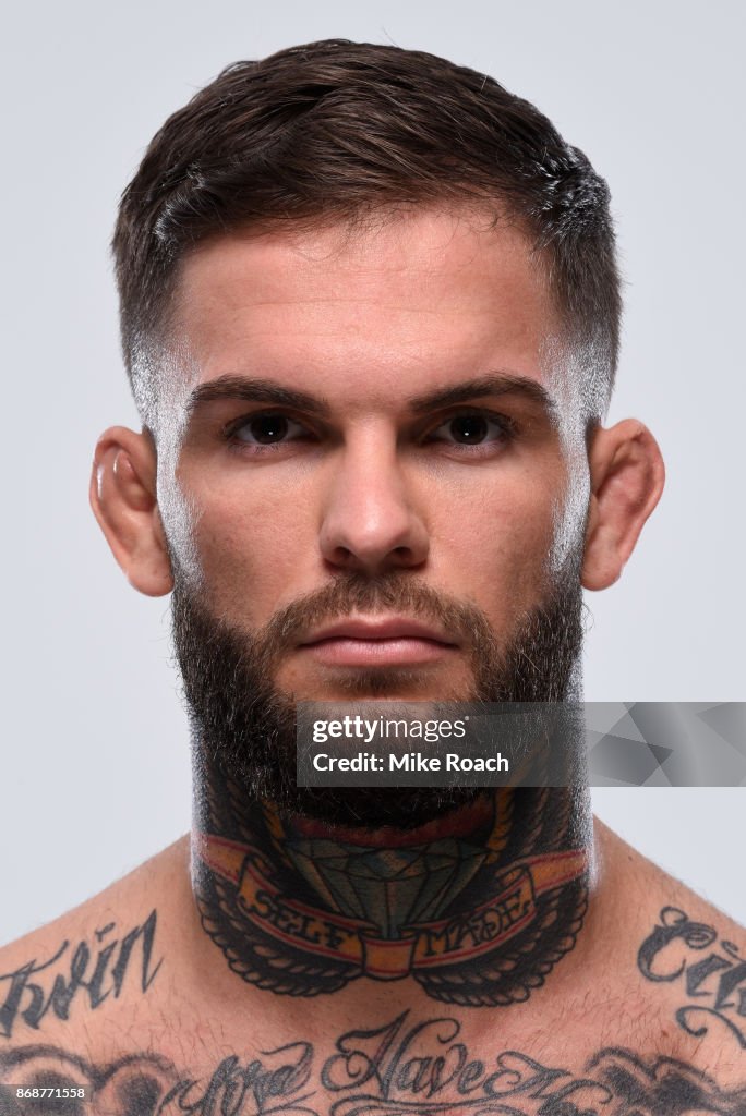Bantamweight Champion Cody Garbrandt Poses For A Portrait During A