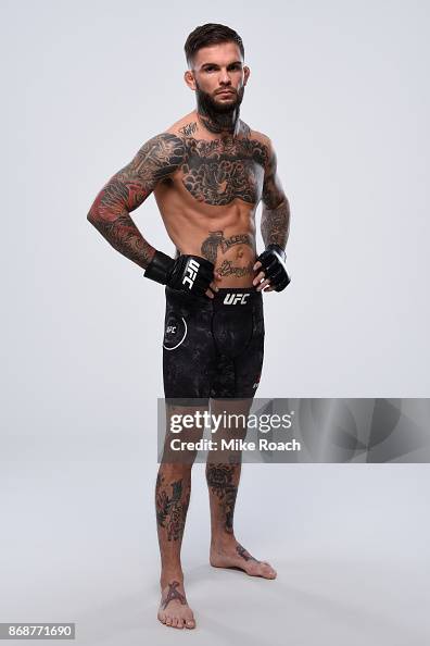 Bantamweight Champion Cody Garbrandt Poses For A Portrait During A