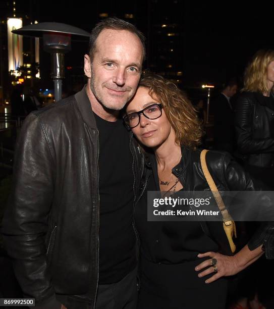 Clark Gregg Wife Photos And Premium High Res Pictures Getty Images