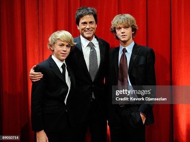 Rob Lowe Sons Photos And Premium High Res Pictures Getty Images