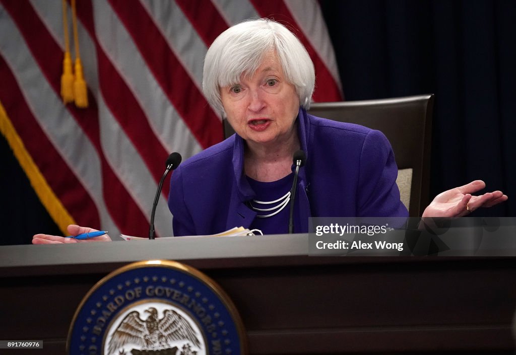 Federal Reserve Chair Janet Yellen speaks during a news conference ... Federal Reserve Chair Janet Yellen speaks during a news conference ...