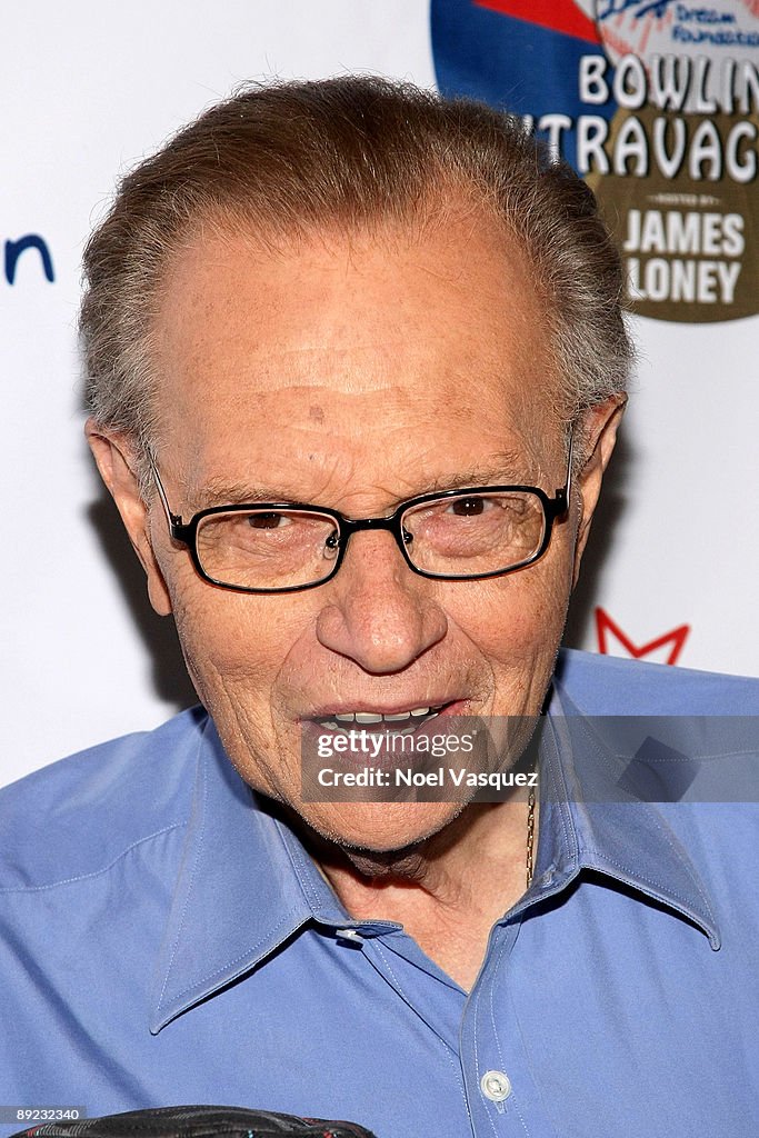 Larry King Attends The 5th Annual State Farm Dodgers Dream Foundation