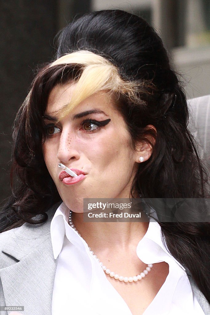Amy Winehouse Arrives At Court On The Second Day Of Her Assault Trial News Photo Getty Images