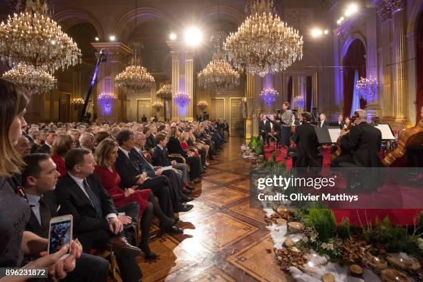 Belgian Royal Family Attends Christmas Concert At Royal Palace In ... Belgian Royal Family Attends Christmas Concert At Royal Palace In ...